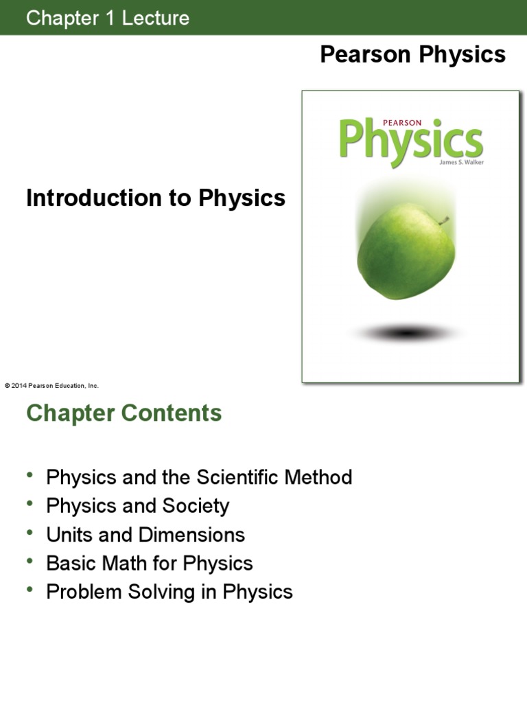 CH 1 Introduction To Physics | PDF | Science | Significant Figures