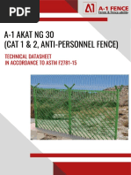 Cyclone Wire Fence | PDF | Architectural Design | Architecture