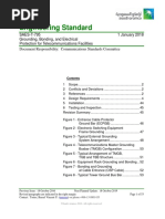 Telecom Grounding and Bonding Guide | PDF | Electricity | Electric Power