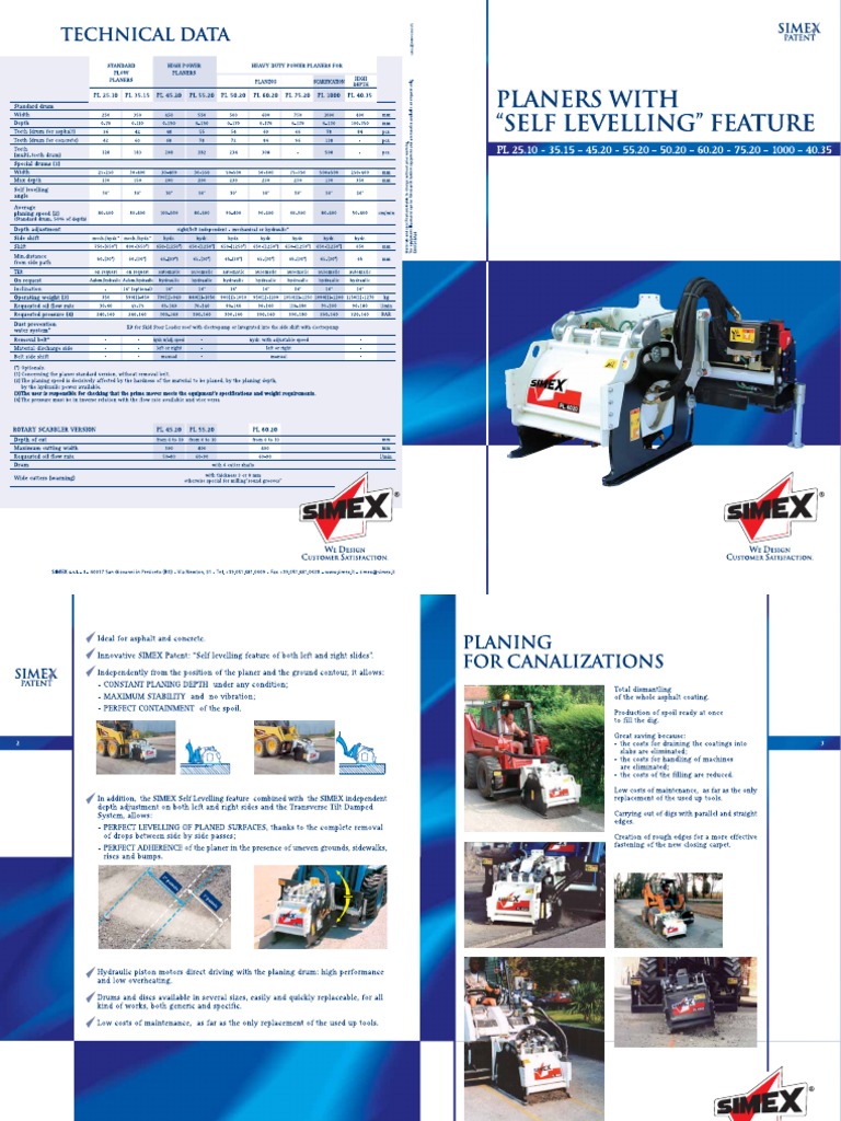 Cold planner PL1000 - 1 meter | PDF