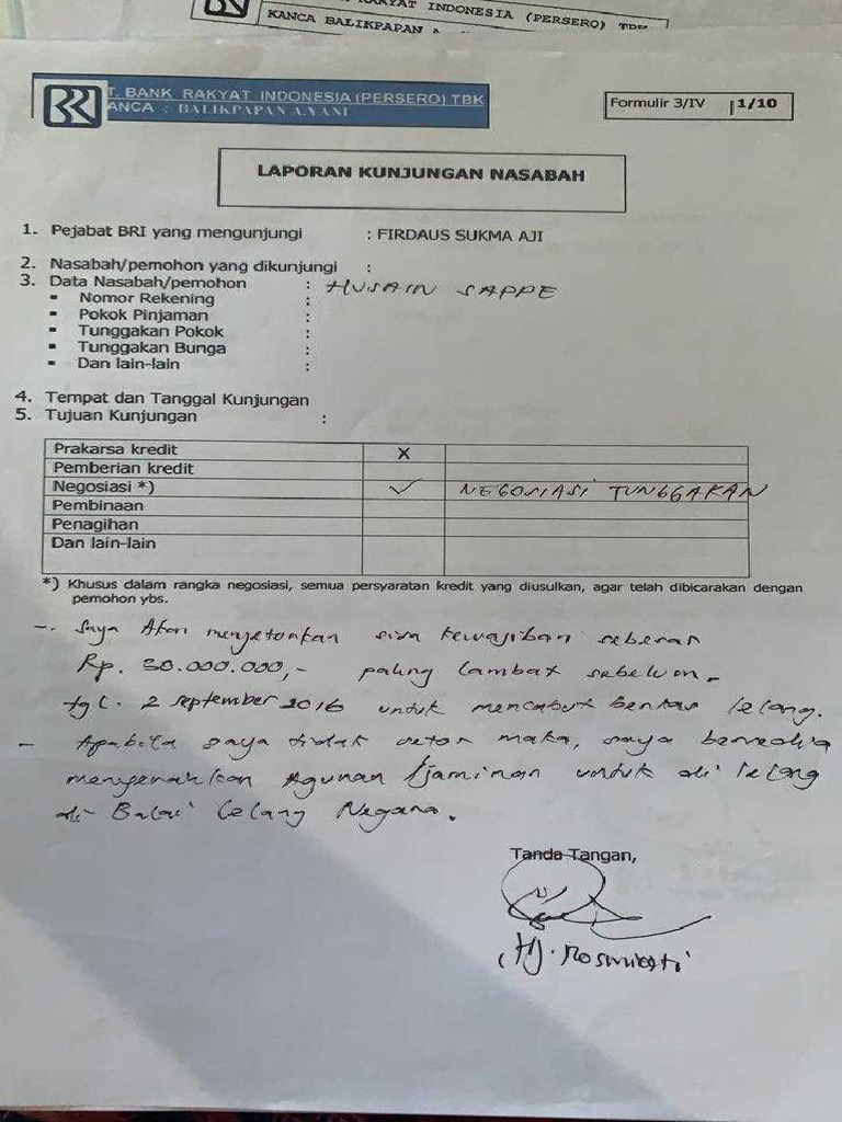 Surat Pemanggilan Dan LKN | PDF