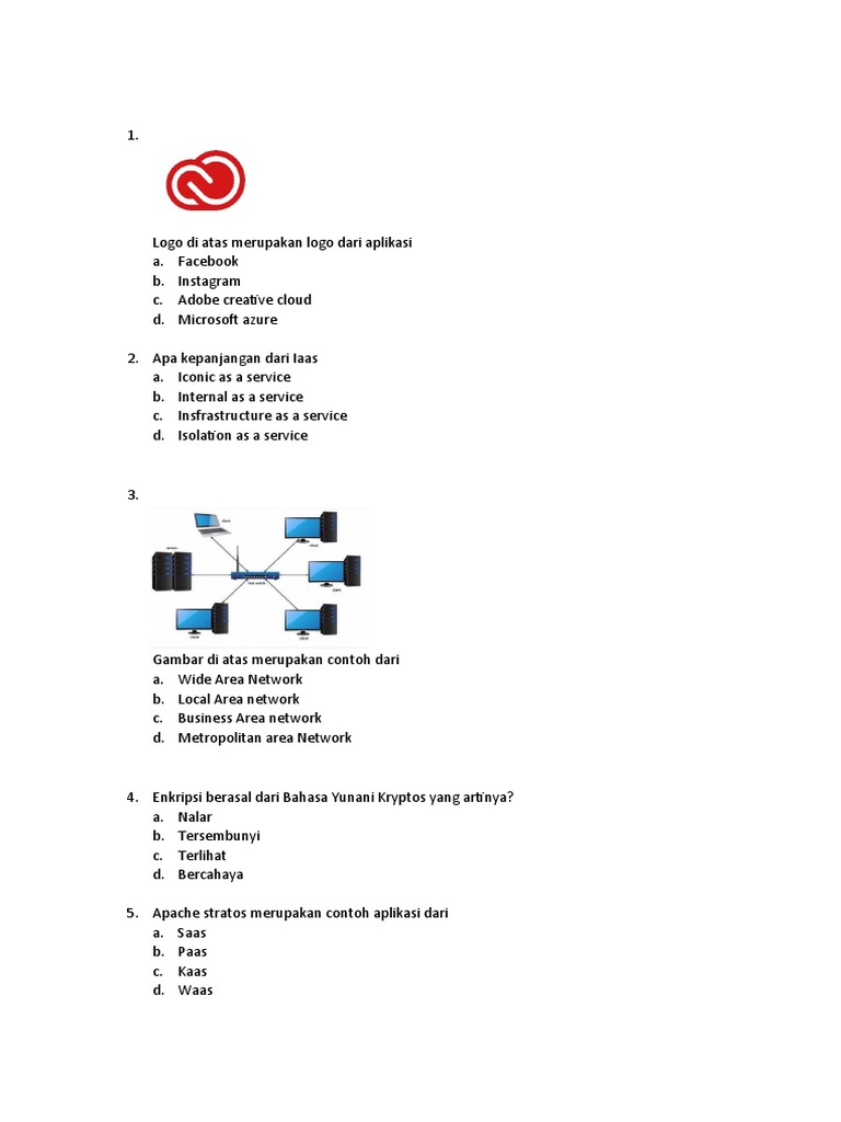 Soal PTS Kelas 8 TIK Semester 2 | PDF