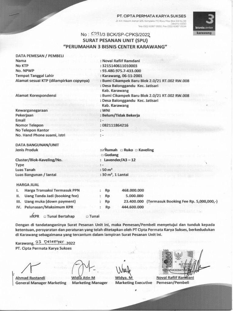 SPU & FPU An Noval Rafiif Ramdani Lavender A3-12 PDF | PDF