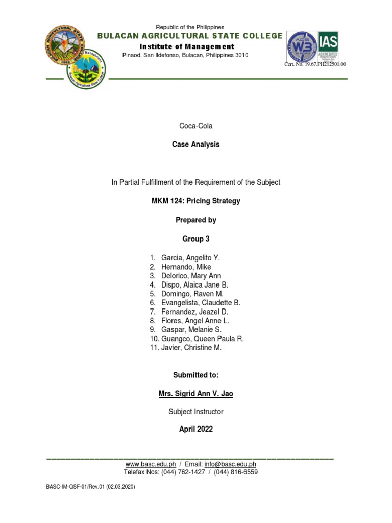 3case Analysis NIVEA BSBA 2A MKM 124 2ND SEMESTER AY 2021-2022 | PDF ...