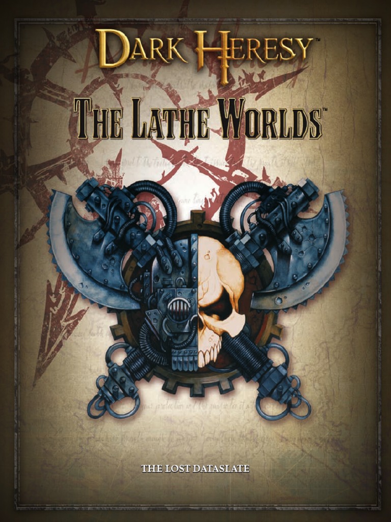 Dark Heresy 1E A1.5.1 Sup. The Lathe Worlds The Lost Dataslate | PDF
