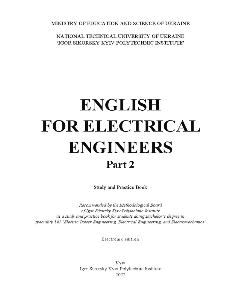 English - For - Electrical - Engineers - Part 2 | PDF