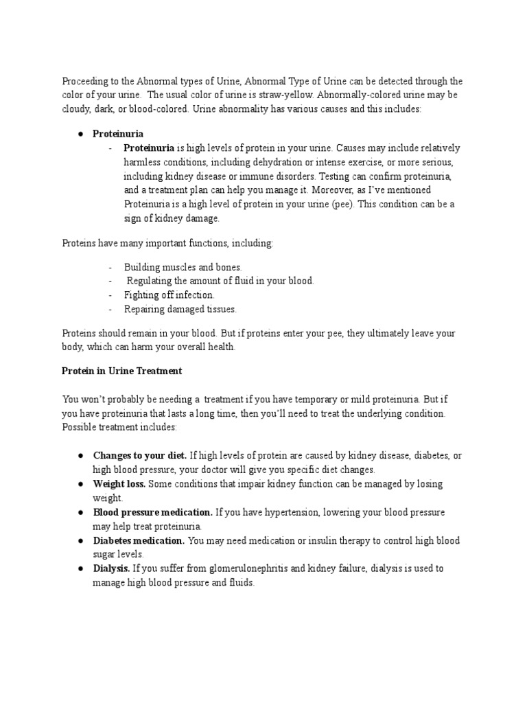 Script | PDF | Urine | Diabetes