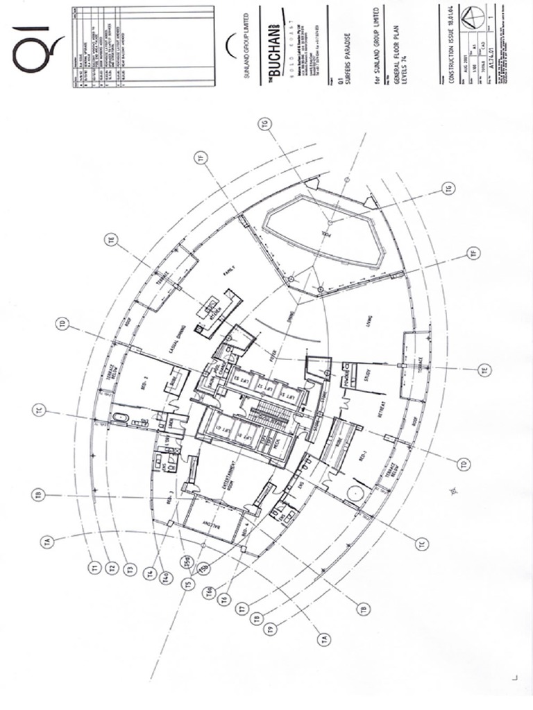 q1 Penthouse Floor Plan | PDF
