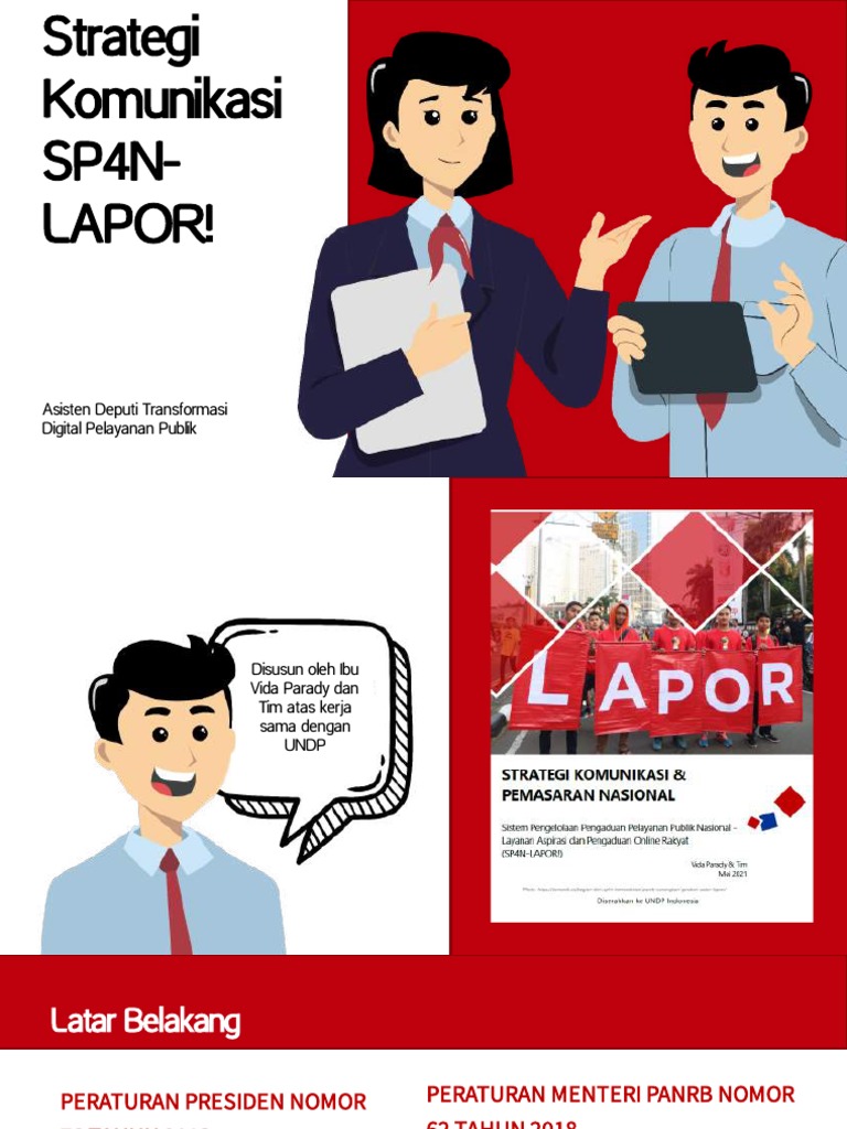 Paparan Bisa Tanya Yanlik StraKom SP4N-LAPOR! - Compressed | PDF