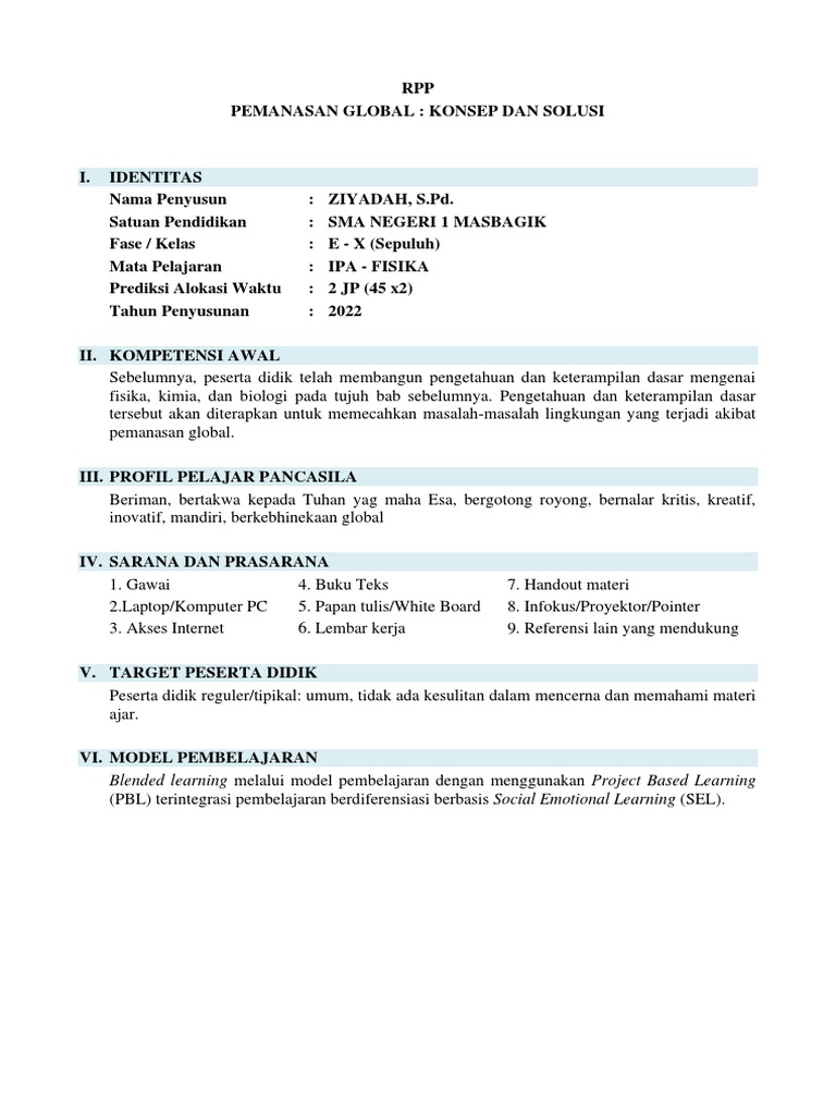 Pemanasan Global | PDF