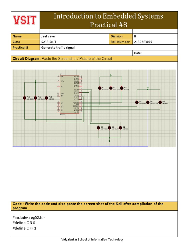 IES Practical - 8 | PDF
