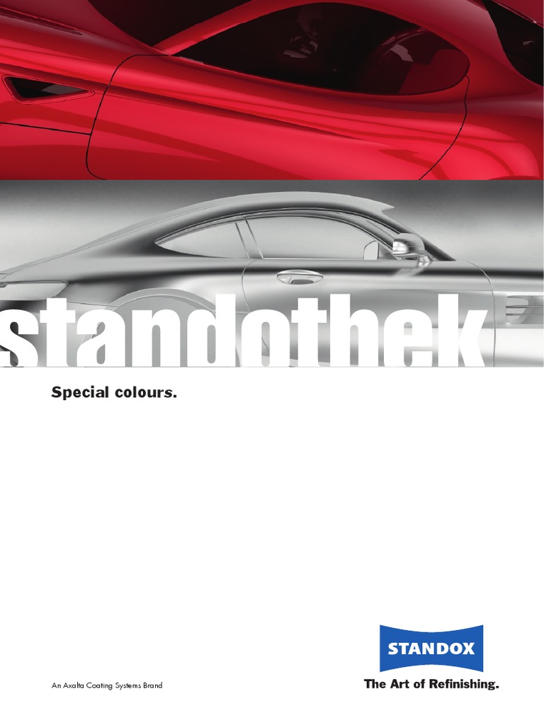 STHK - Special Colours - EN PDF | Download Free PDF | Paint | Materials