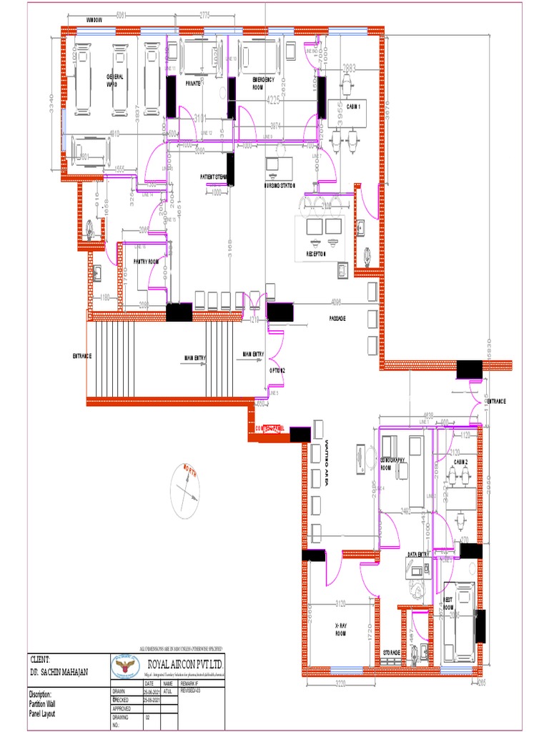 Hospital Floor Plan Layout | PDF | Health Care | Social Programs