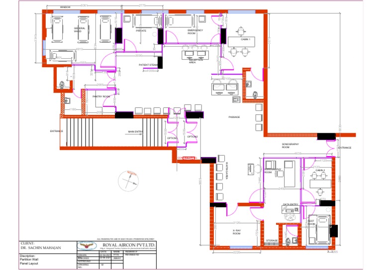 Revised Layout Varad Hospital | PDF