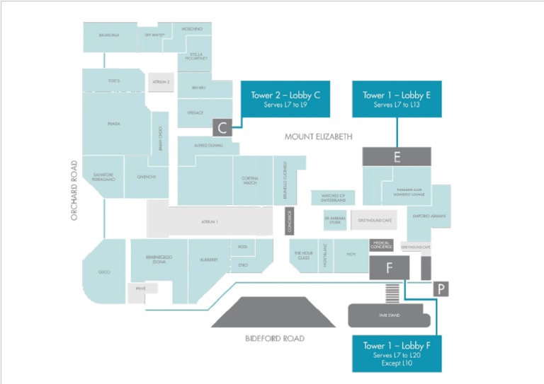 Paragon - Tower 1, Lobby F-1 PDF | PDF