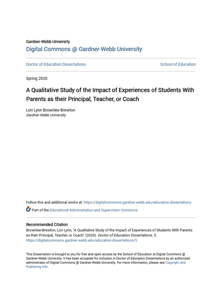 A Qualitative Study of The Impact of Experiences of Students With PDF ...