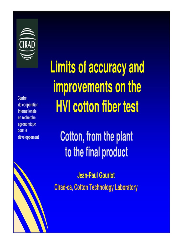 Cotton PDF | PDF | Yarn | Spinning (Textiles)