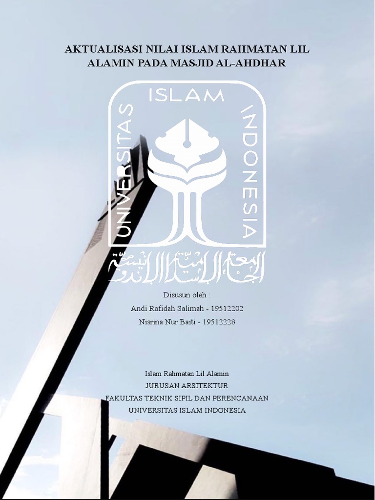 Aktualisasi Nilai Islam Rahmatan Lil Alamin Pada Masjid Al-Ahdhar | PDF