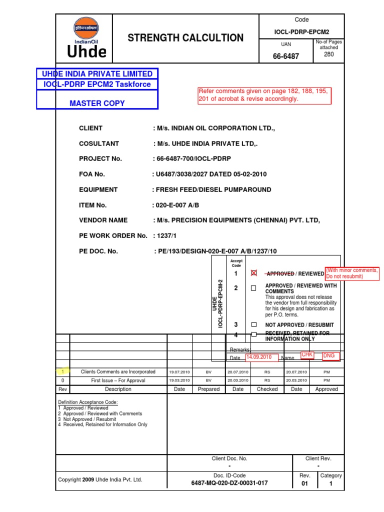 PDS + PV Elite Cal PDF | PDF | Mechanical Engineering | Continuum Mechanics