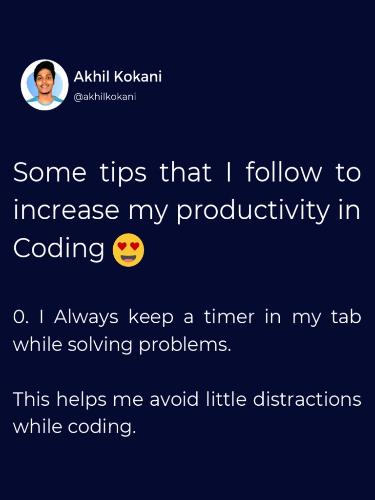 Coding Habits To Develop | PDF | Career & Growth