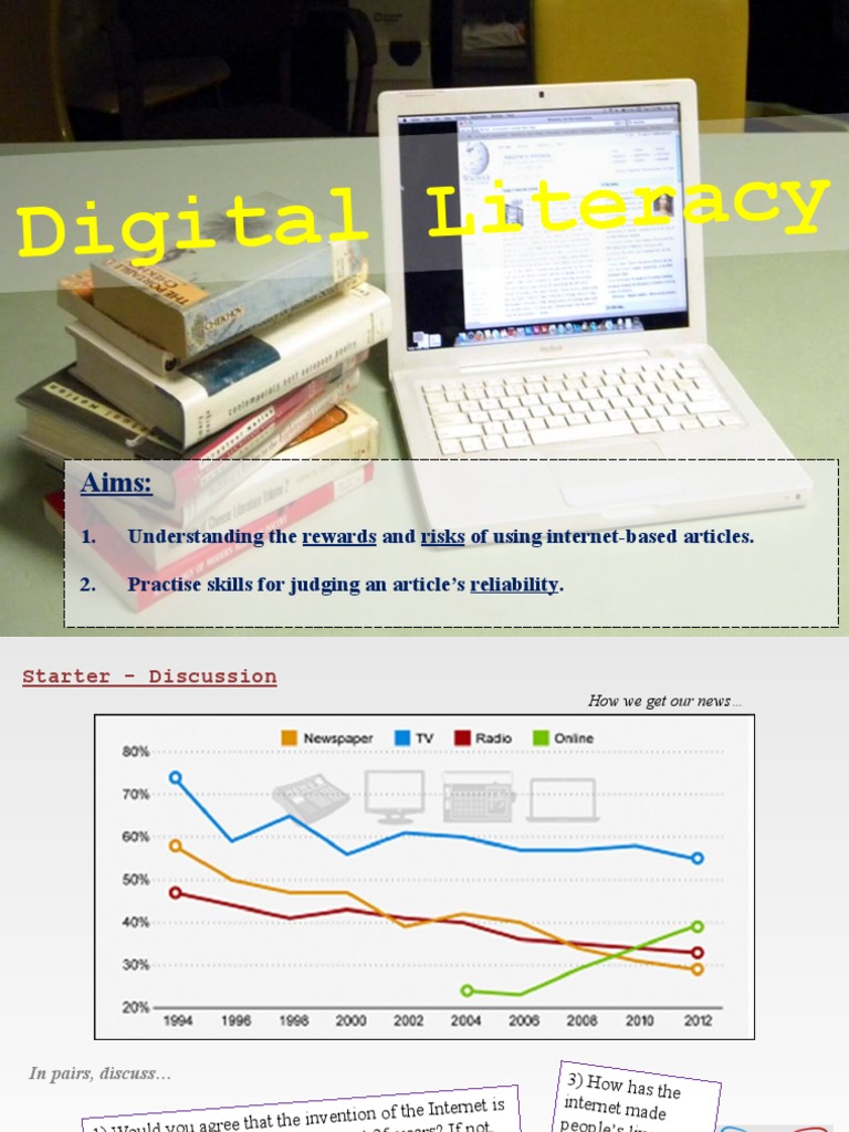 Study Skills - Digital Literacy | PDF | Wikipedia | Plagiarism