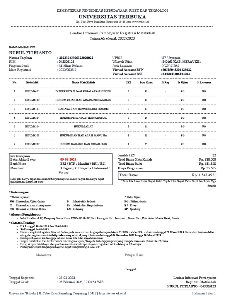 Daftar Registrasi 20231.pdf | PDF