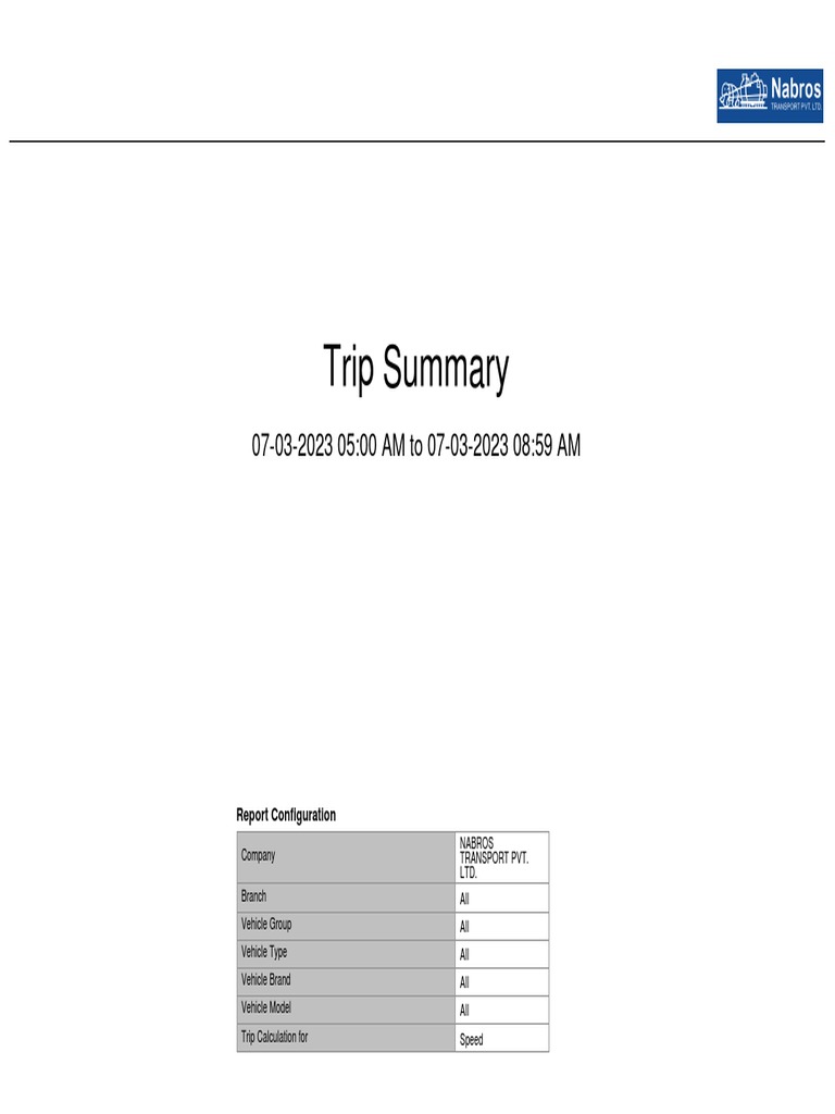 Trip Summary 11-03-2023 03-01-25 PM PDF | PDF Trip Summary 11-03-2023 03-01-25 PM PDF | PDF
