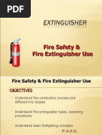 Fire Safety & Extinguisher Training Guide | PDF | Fires | Combustion