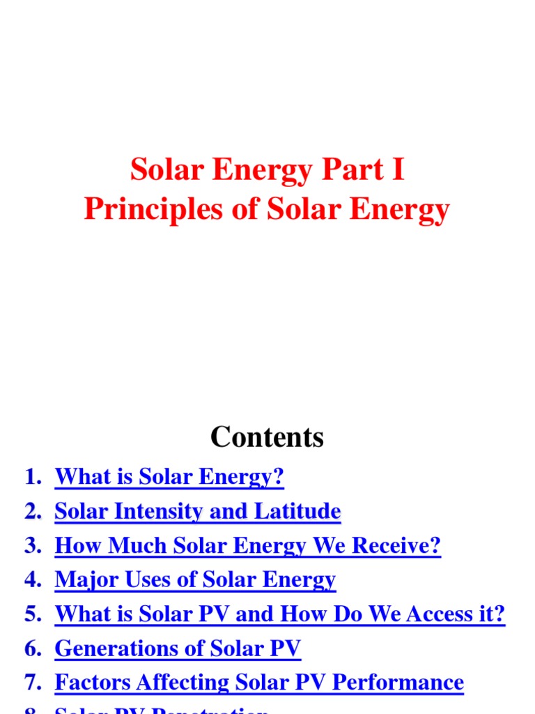 Understanding Solar Energy Basics | PDF | Photovoltaics | Solar Cell
