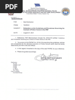 PNP MC 2022 01 Guidelines and Procedure in The Disposal of The Revords ...