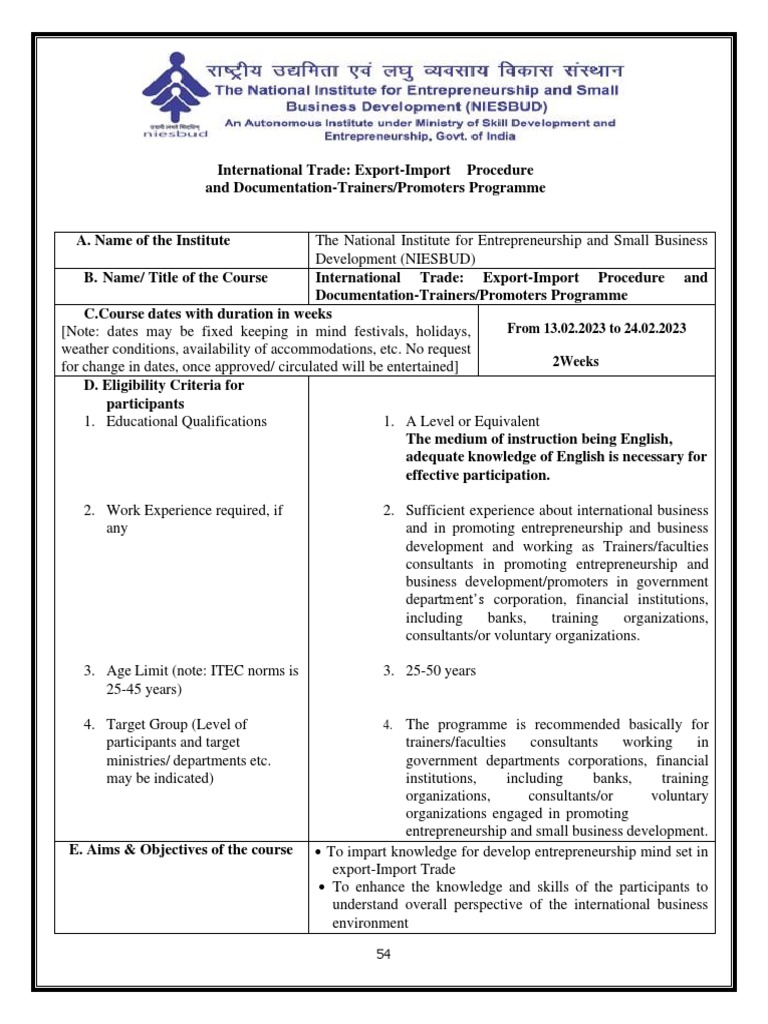 ExIm | Download Free PDF | Entrepreneurship | Exports