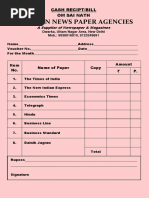 Cloth Bill Format 2 | PDF