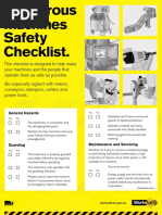 Checklist For JCB | PDF
