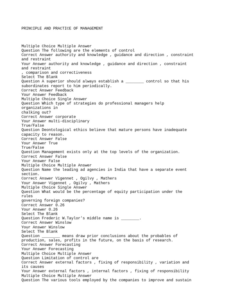 PPM - Sample Assignments | PDF | Multiple Choice | Retail