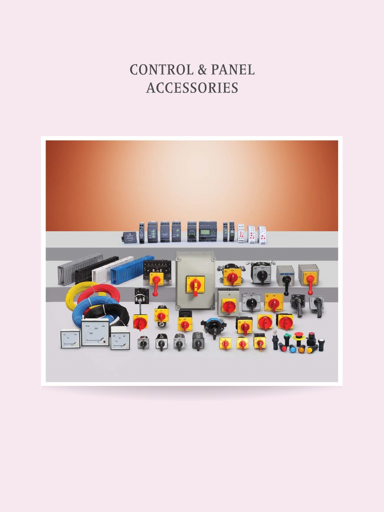 Control & Panel Accessories | PDF | Relay | Alternating Current