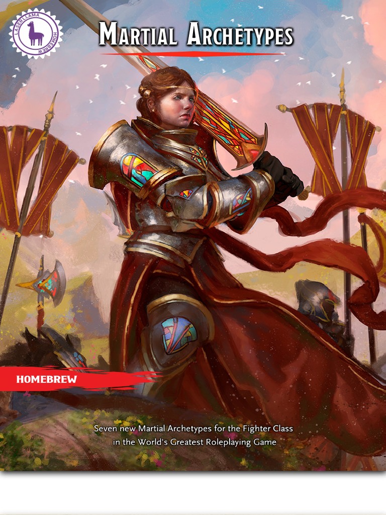 Fighter Archetypes & Fighting Styles - GM Binder | PDF