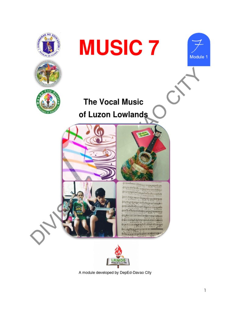 Module 1 Music | PDF | Songs | Mary, Mother Of Jesus