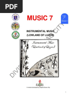 Detailed Lesson Plan in MAPEH 7 | PDF | Musical Instruments | Flute