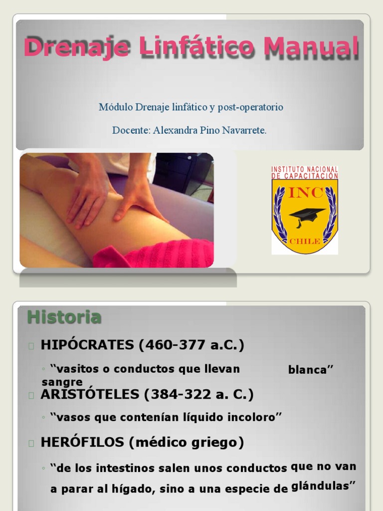 Drenaje Linfático | PDF | Sistema linfático | Ganglio linfático