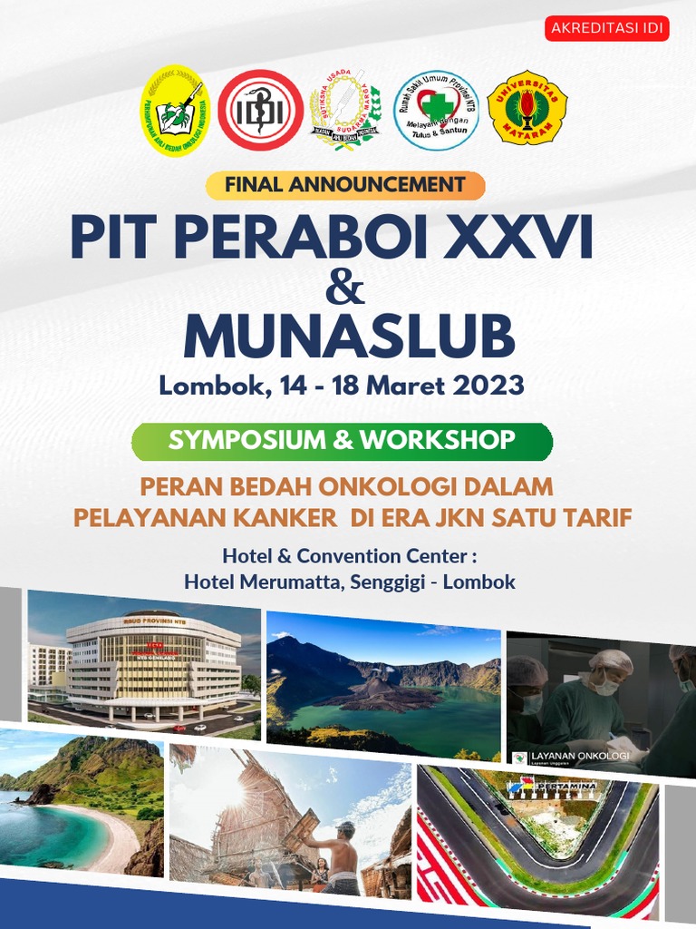 PIT PERABOI XXVI NUSRA Lombok, 15 - 20 Maret 2023 (5) - 1 | PDF