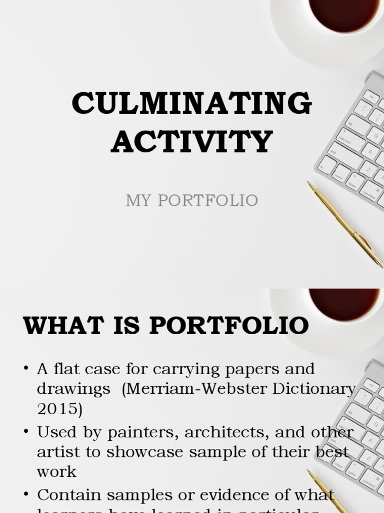 CULMINATING | PDF | Rubric (Academic) | Educational Assessment