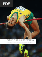 Broad Jump & Long Jump Training Plan | PDF