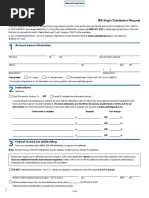 IRA Qualified Charitable Distribution Form | PDF | Individual ...