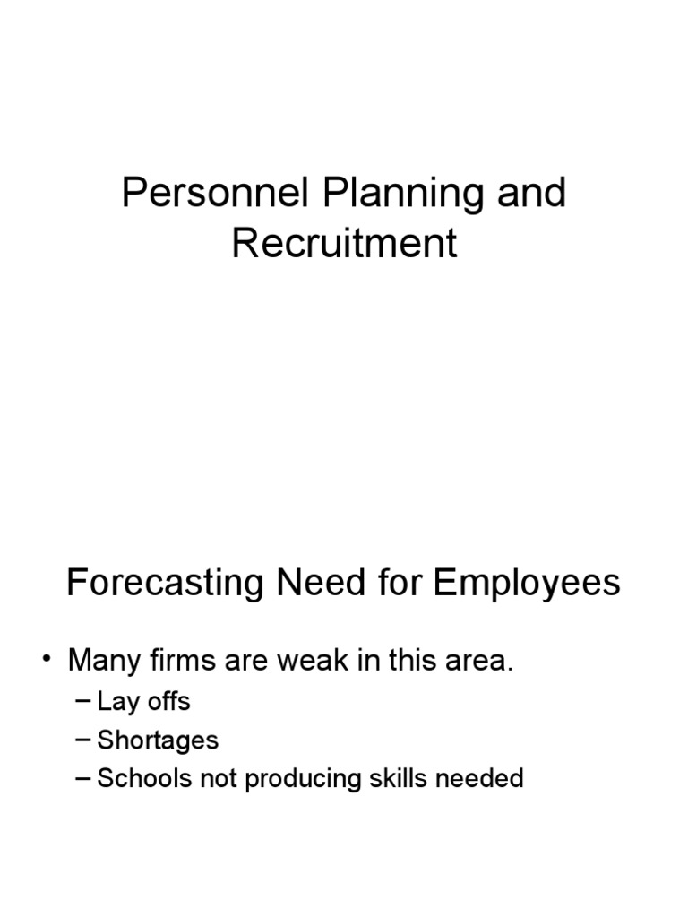 personnel-planning-and-recruitment-pdf