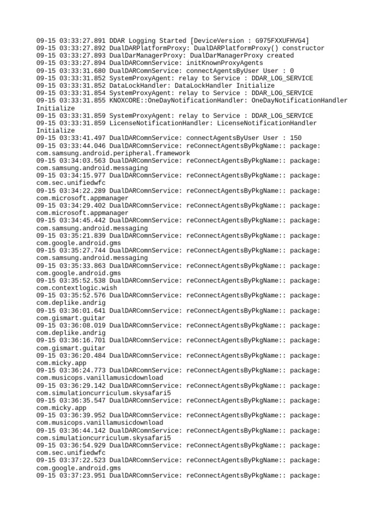 ddar_fw_log.txt | PDF | Social Information Processing | Social Software