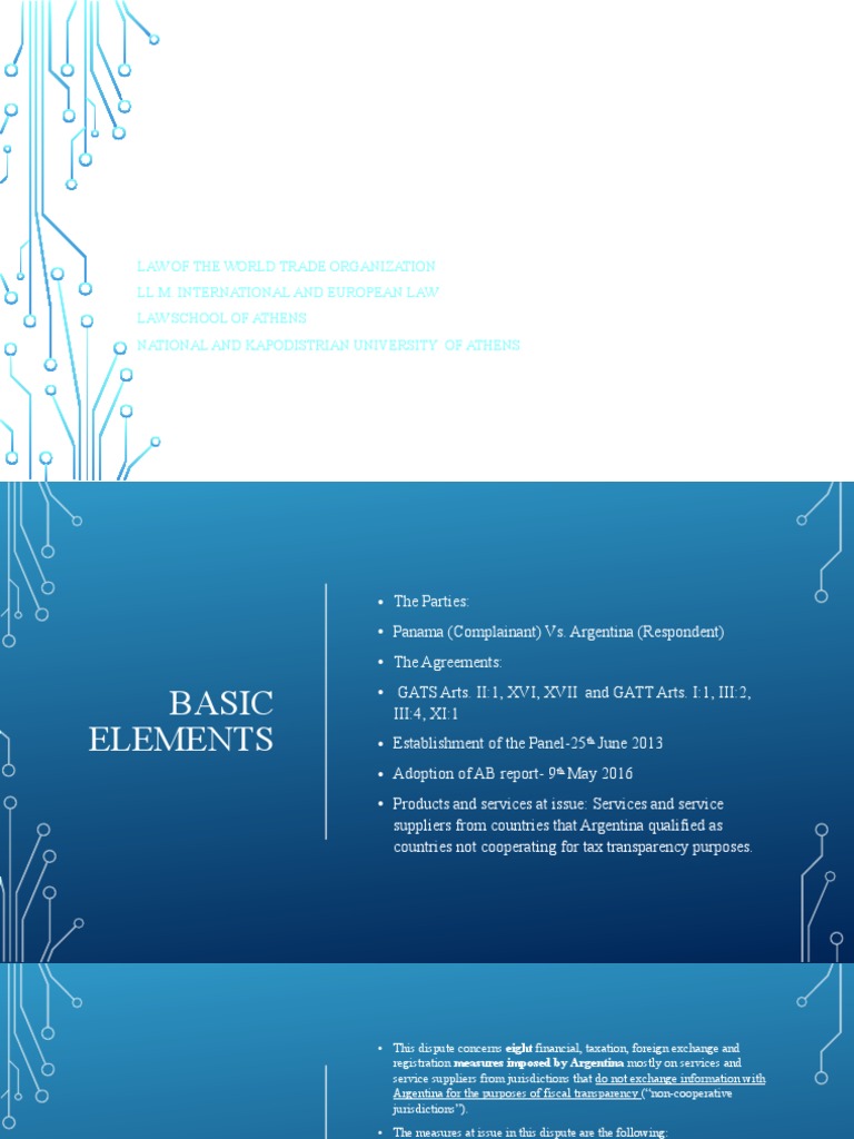 Appellate Body Report, Argentina - Measures Relating To Trade in Goods ...
