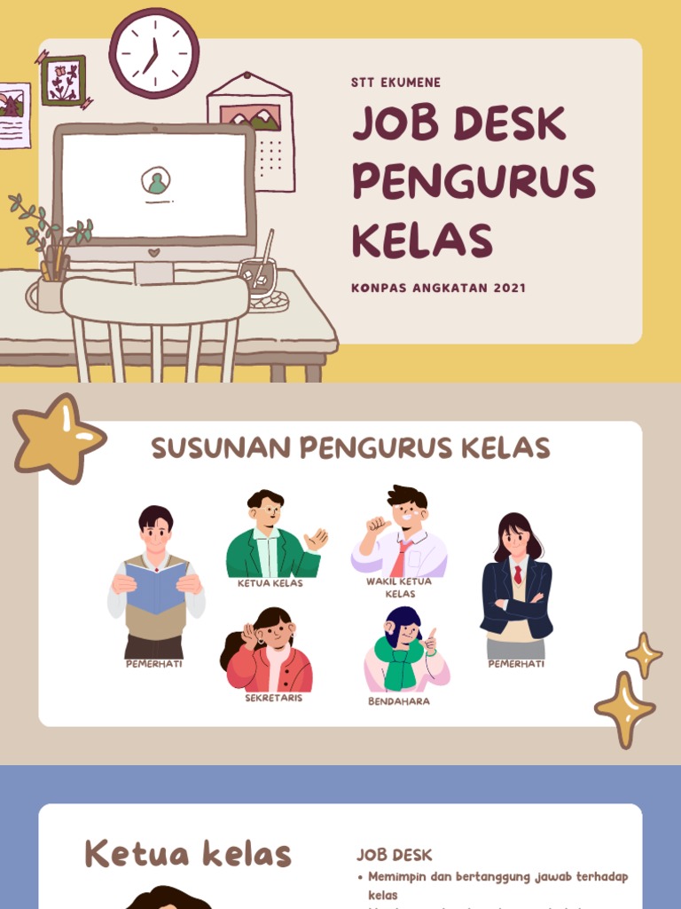 Job Desk Pengurus Kelas | PDF