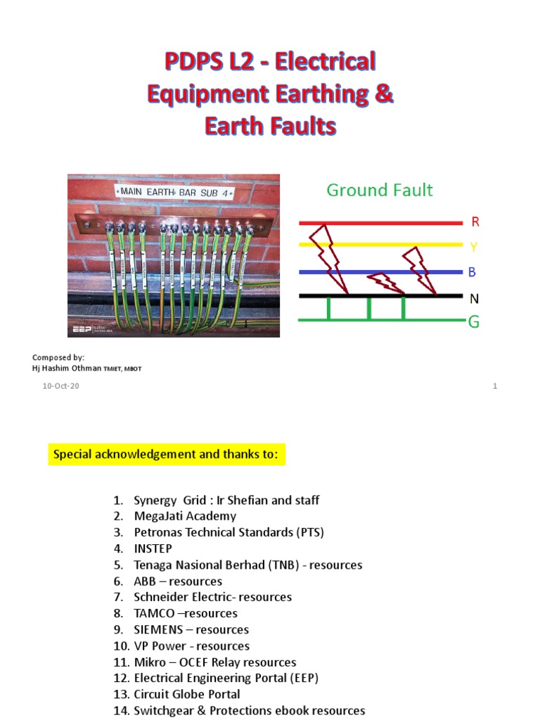 PDPS Earth Fault L2 Rev Oct 20 PDF | PDF | Transformer | Insulator (Electricity)
