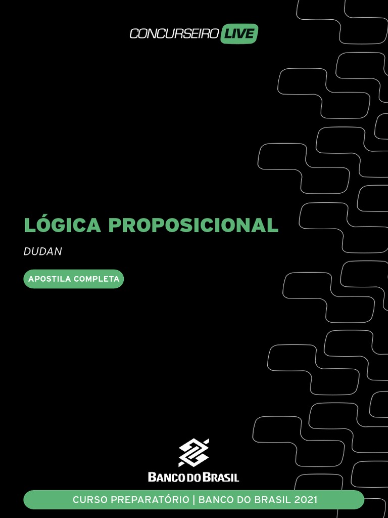 Lógica Proposicional Tabelas Verdade Equivalências E Diagramas Pdf