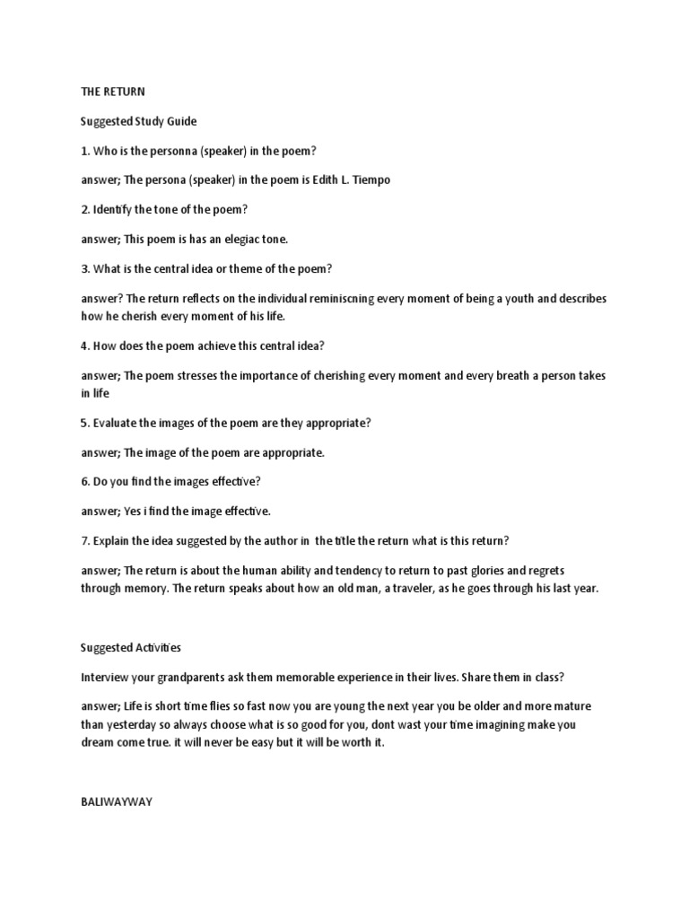 Study Guides for Poems & Stories | PDF | General Fiction